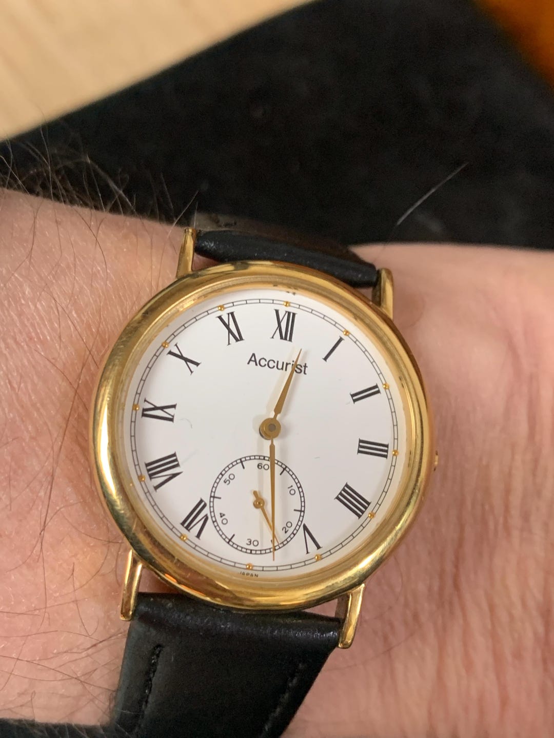 ACCURIST Mid-size Cal. 6L45 Quartz Watch With Sub Second Dial AF - Etsy