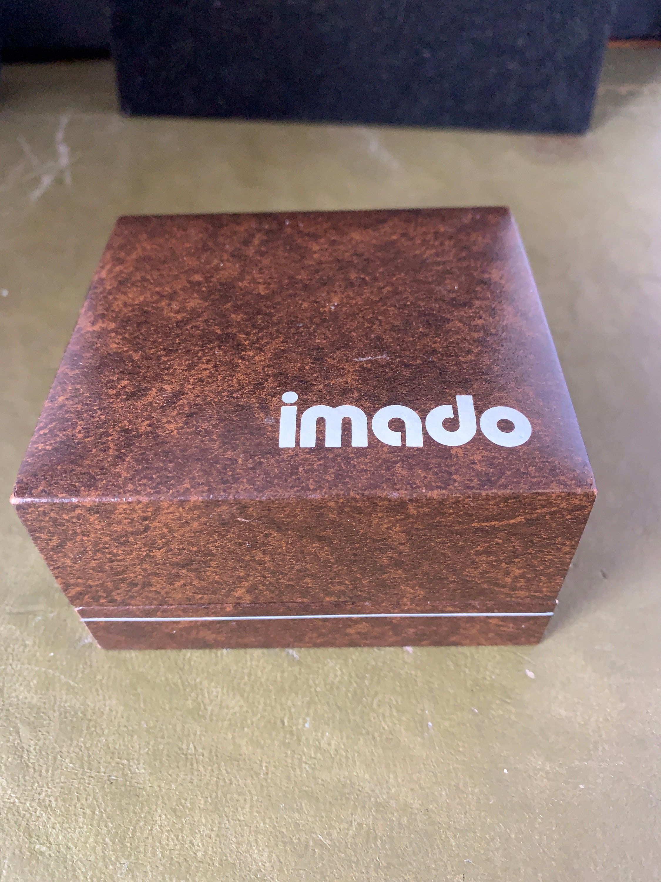 Rare Vintage IMADO Oval Gents Wind up Watch Brushed Steel Dial - Etsy UK