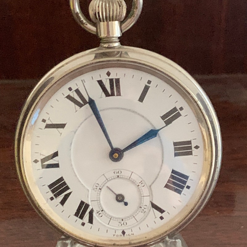 Large Pocket Watch - Etsy