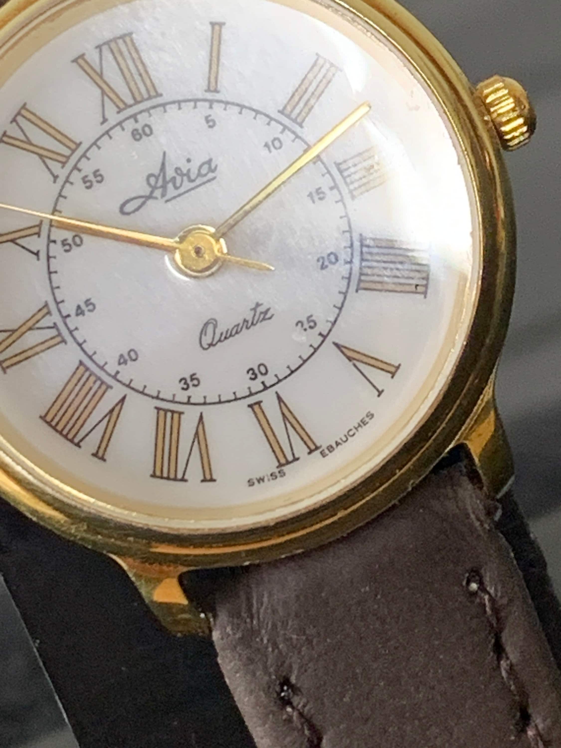 Authentic Genuine Ladies Vintage Avia Swiss Ebauches Quartz Watch - Etsy