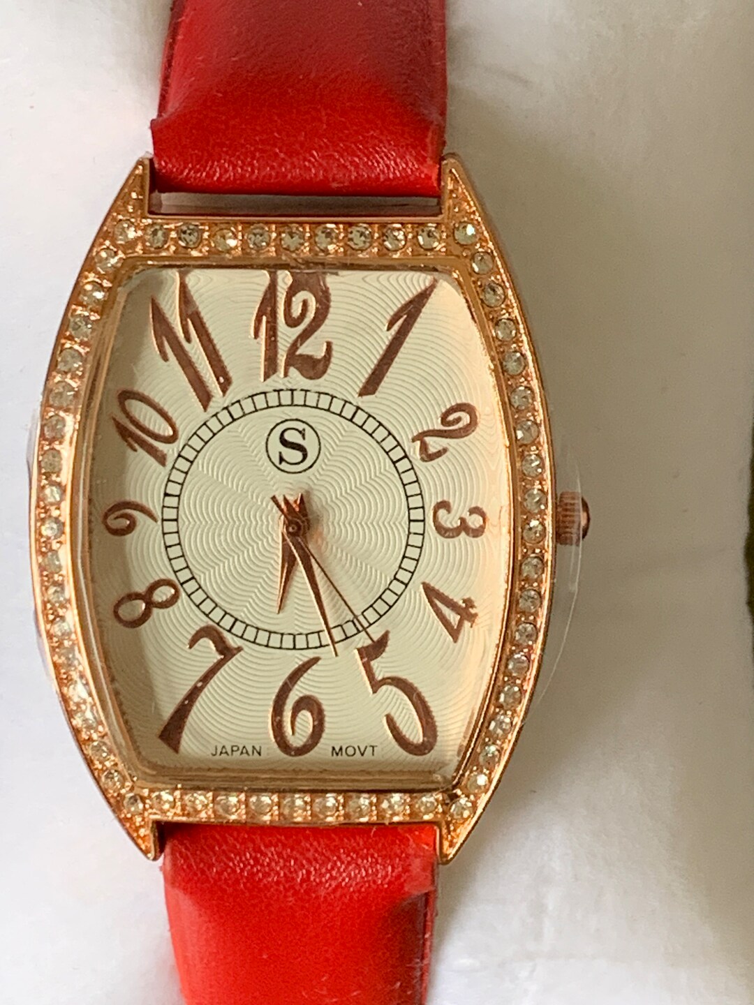 Strada Large Ladies Fashion Watch Rose Gold Tone in Presentation Box - Etsy