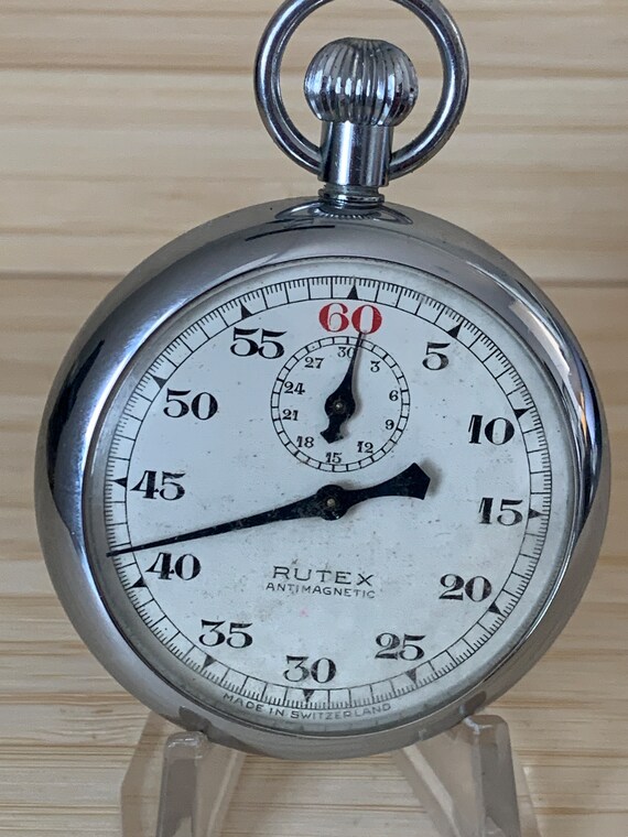 Vintage rutex stopwatch made - Gem