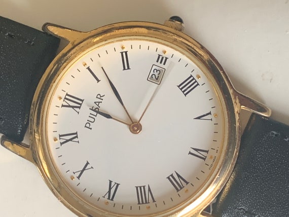 Vintage Seiko " Pulsar " Gents Quartz Wrist Watch In … - Gem