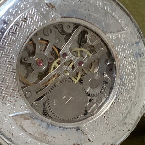 Mechanical Pocket Watch Chess Silver Plated Full Hunter Skeleton Pocket ...