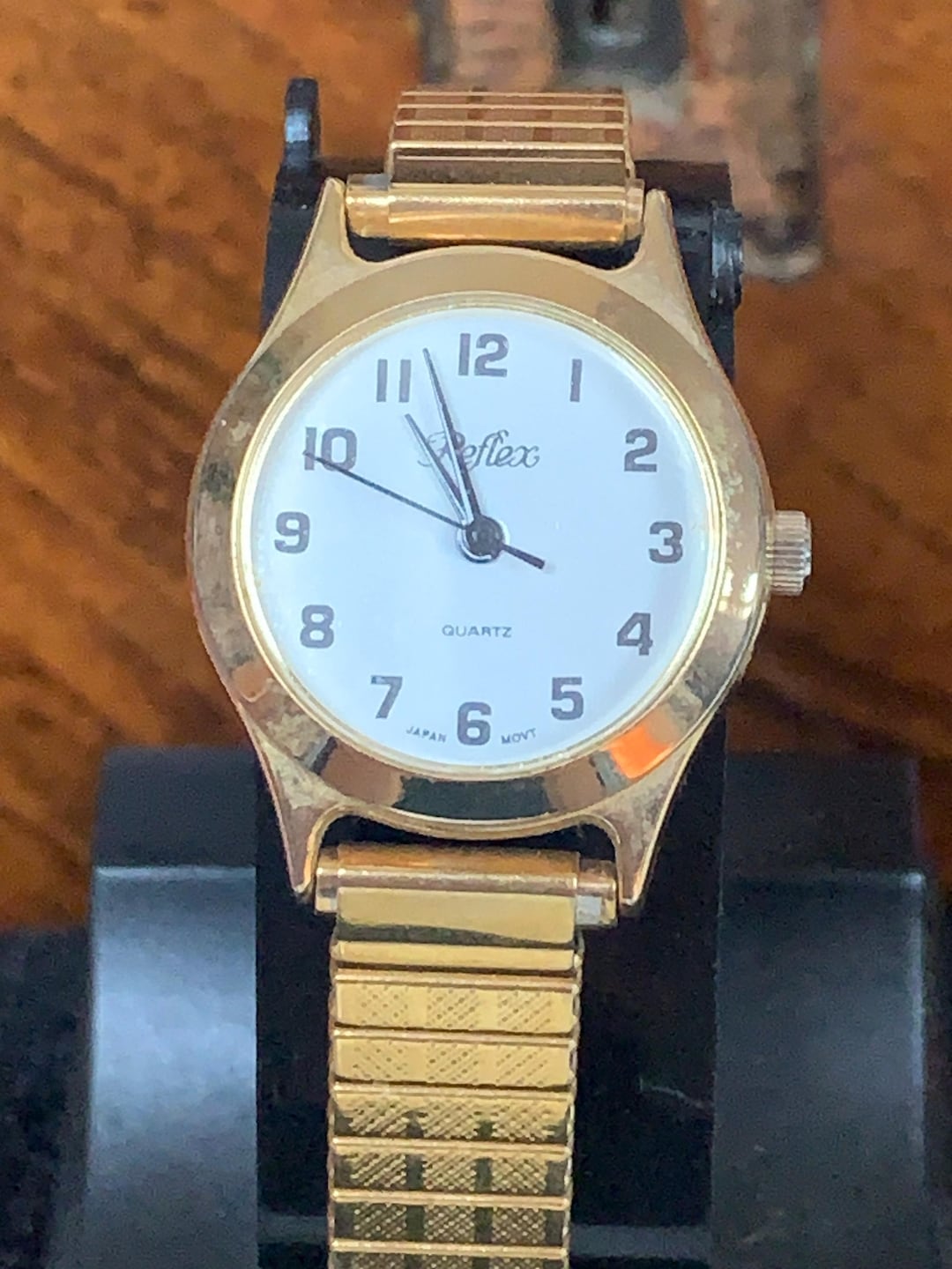 A Simple No Fuss Ladies Reflex White Face Watch Gold Tone - Etsy
