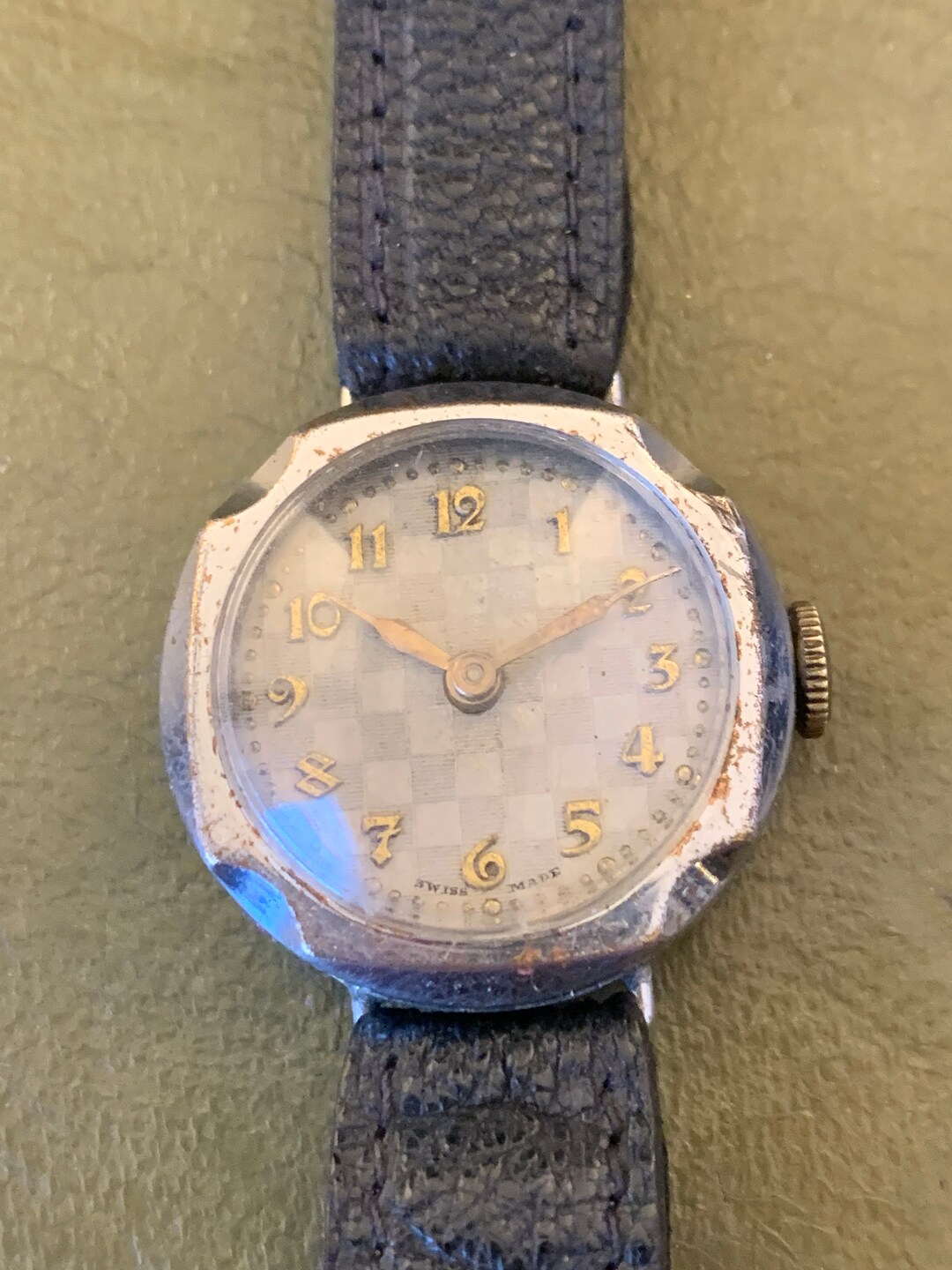 Swiss Vintage Art Deco Mechanical Ladies Wrist Watch With CENTAUR ...