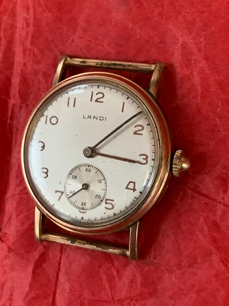 Vintage Gents Late 1940s / Early 1950s Landi Wrist Watch. 15 - Etsy