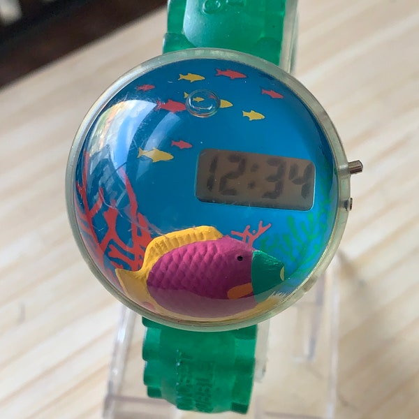 Vintage Bubble Watch - Etsy