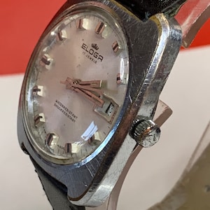 Vintage 1970s Eloga 17 Jewel Swiss Made Watch - Etsy