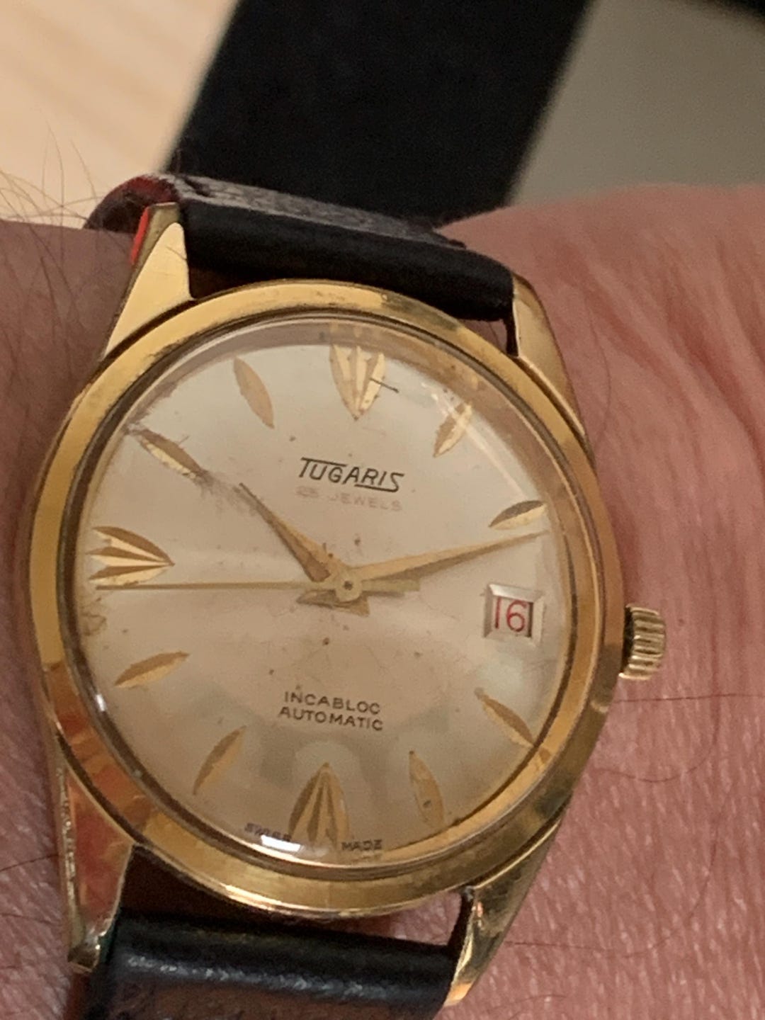 Tugaris ETA 2472 25 Jewel Automatic Vintage Watch - Etsy