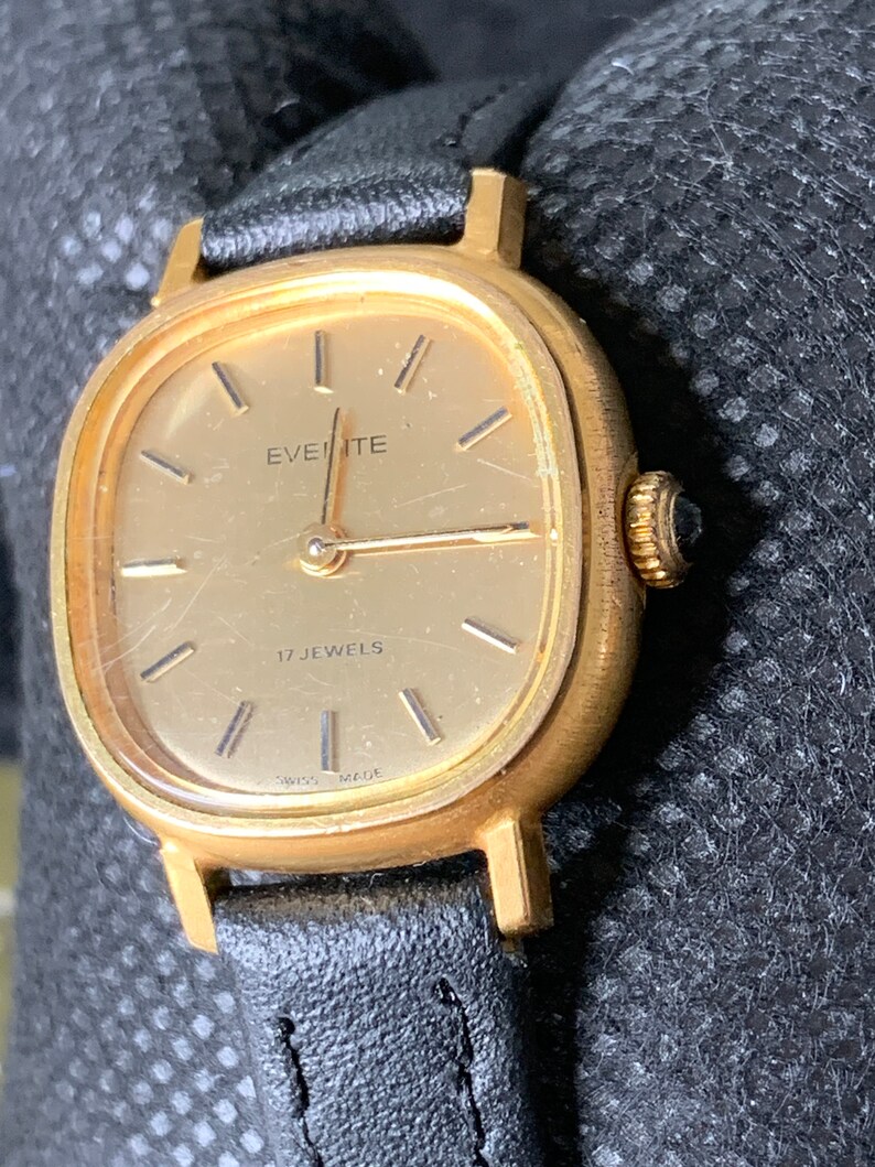 Vintage C1980s Everite Ladies 17 Jewel Mercanical Watch - Etsy