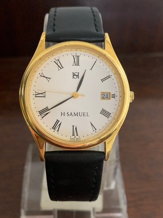 Vintage H Samuel gents quartz Dress watch … - Gem