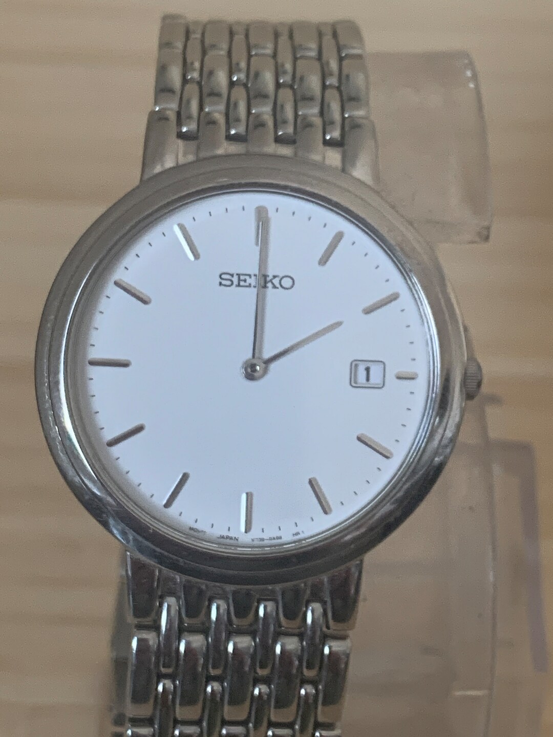 Vintage Seiko Unisex 34mm Case Dress Watch V739-0A50 C1990s - Etsy