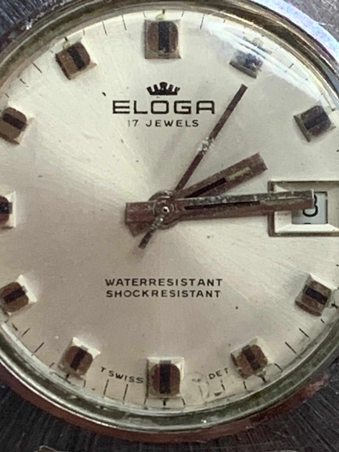 Vintage 1970s Eloga 17 Jewel Swiss Made Watch - Etsy
