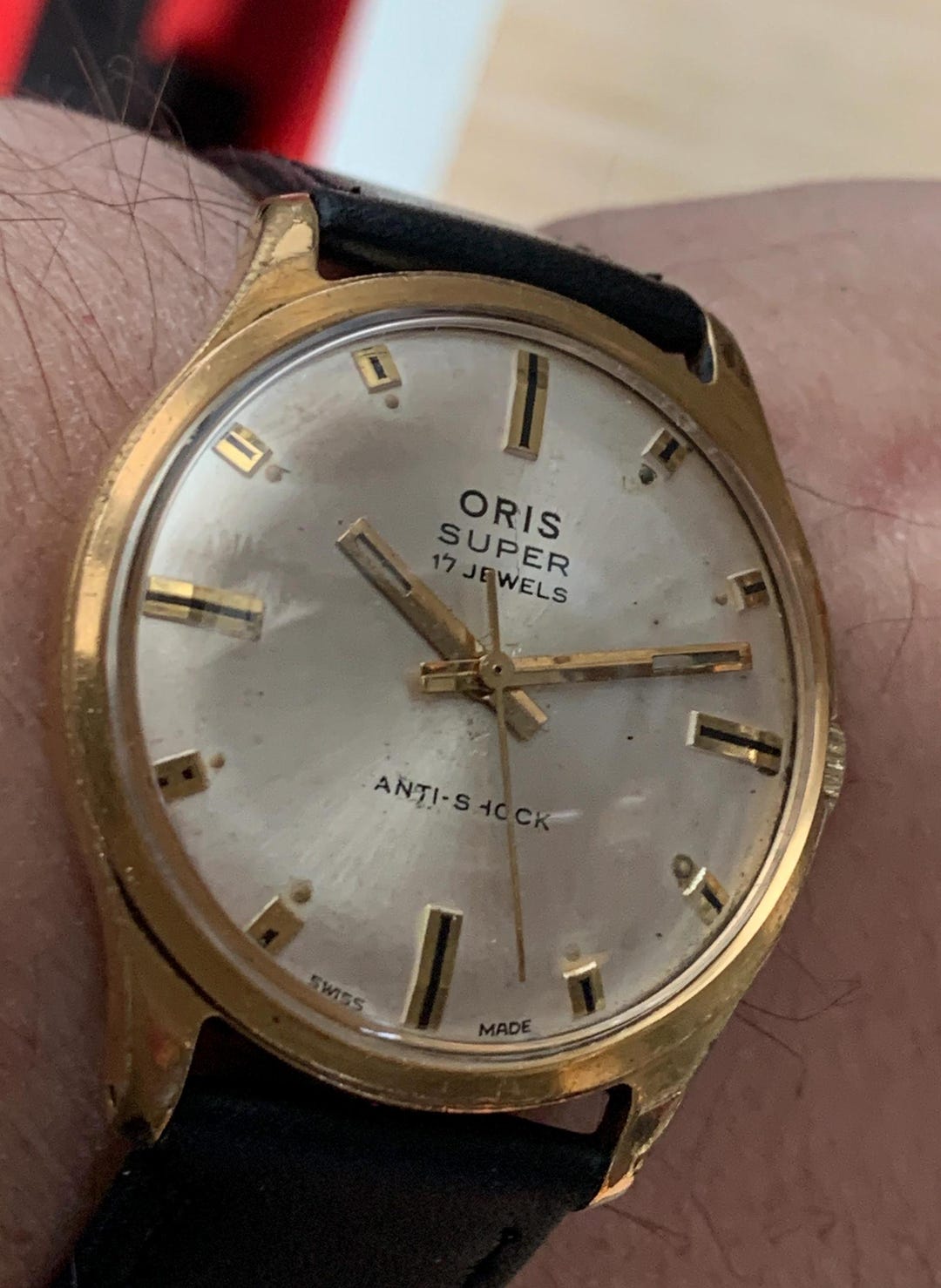 Vintage Oris Super Swiss Made 17 Jewels Manual Wind Wristwatch C. 1960's Cal 482 Kif - Etsy