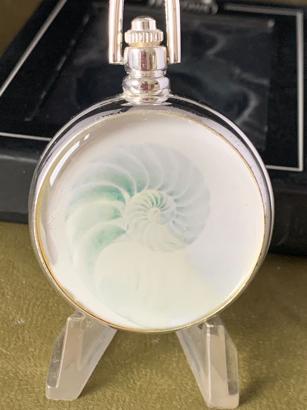 Mechanical Pocket Watch Fibonacci Silver Plated Full Hunter - Etsy