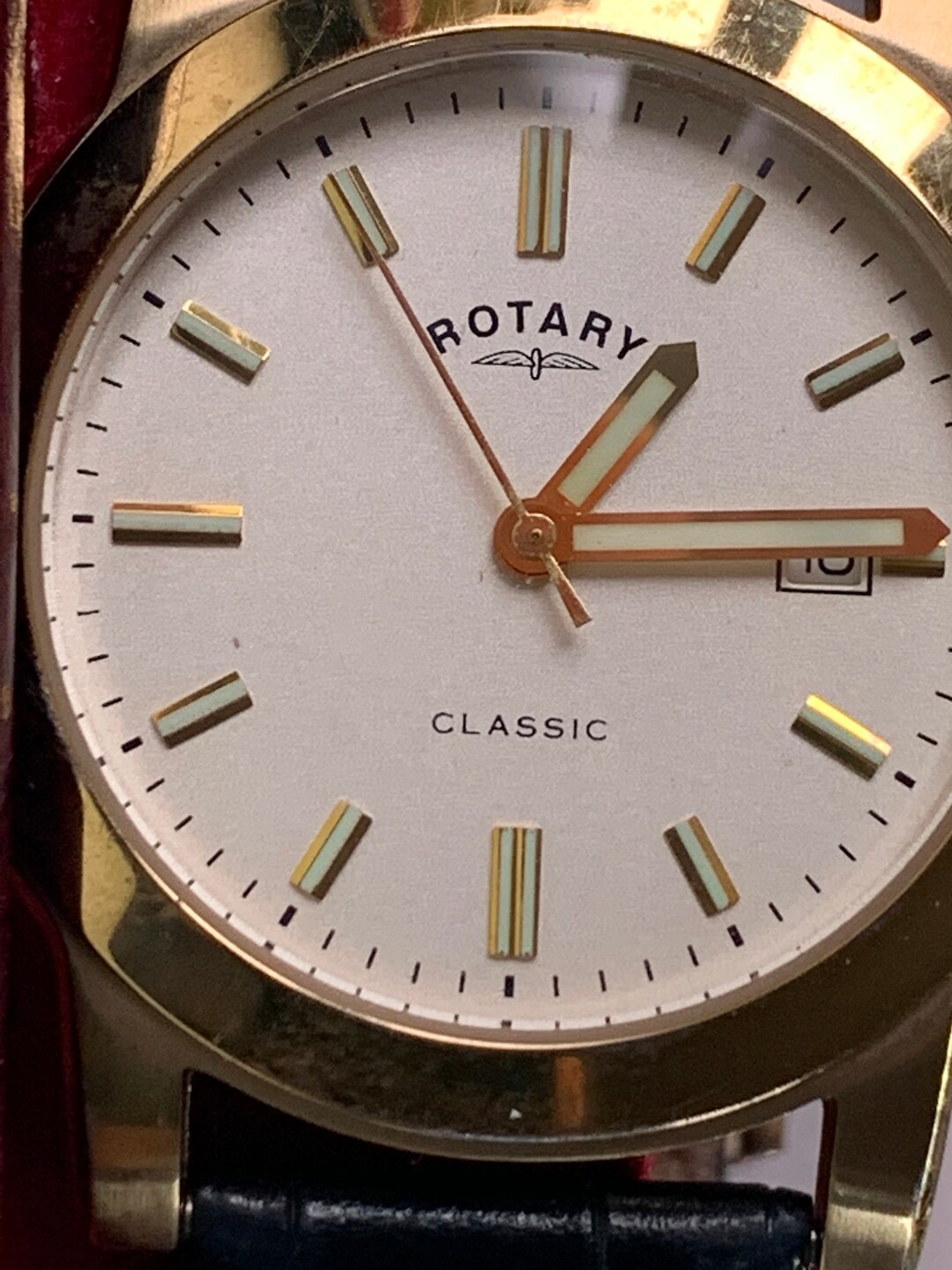 Mens Rotary Classic Dolphin Standard Watch CGS00003/03 on Leather Strap ...