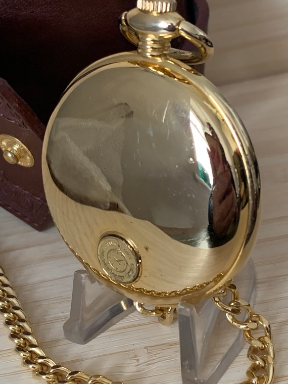 Franklin Mint 10 Point Buck Pocket Watch Keeps good … - Gem