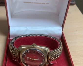 Mens Red Dial Watch - Etsy