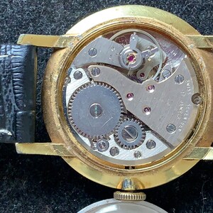 Vintage Mens Gold Plated Systema Extra Flat Incabloc Date Wrist Watch ...