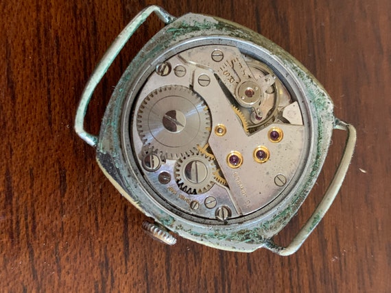 Rare Vintage Gents 1940/50s Strand watch with art dec… - Gem