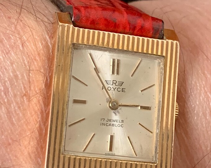 Vintage Royce 17 Jewels - Incabloc - Wind-up Mechanical Watch - 1970s ...
