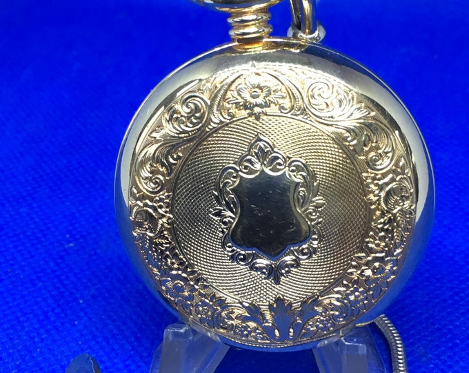 Vintage Avia Skeleton Stem Winding Full Hunter Pocket Watch - Etsy