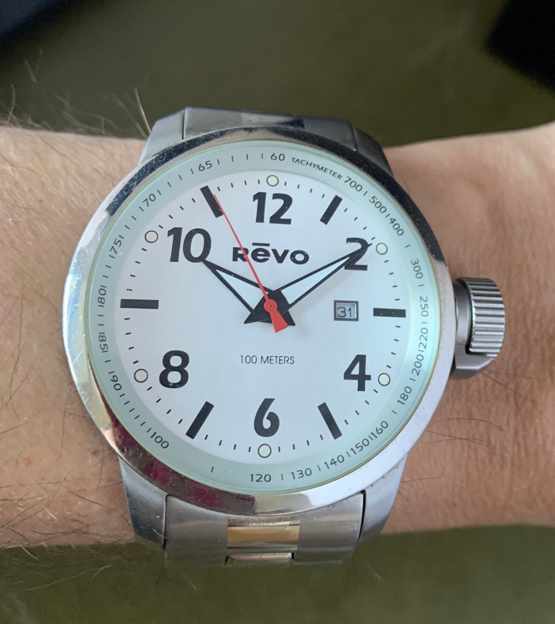 Massive REVO Mens Watch Been 46mm Wide Without the Crown - Etsy