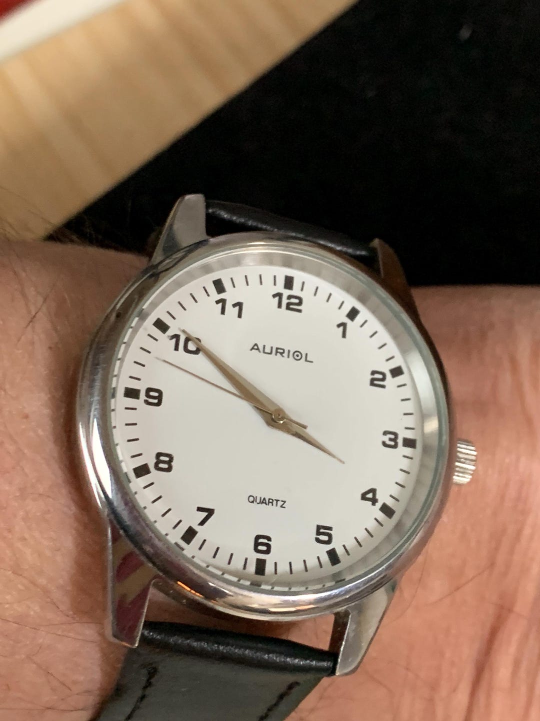 Auriol Quartz White Dial All Stainless Steel Fashion Watch - Etsy