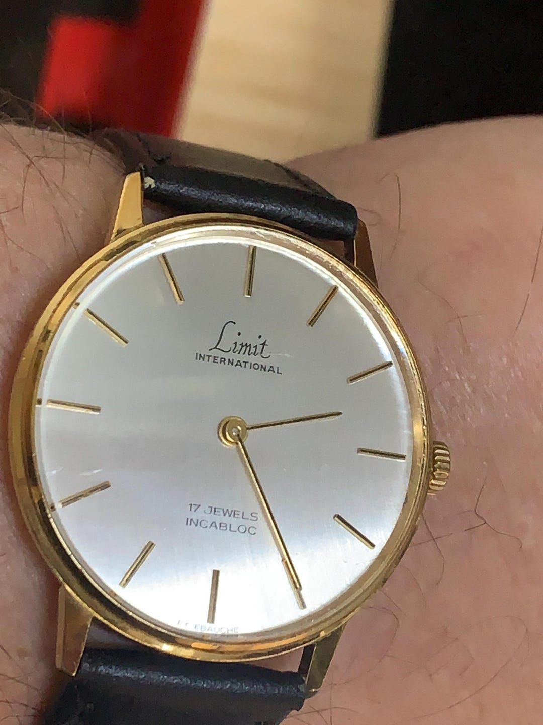 Beautiful Vintage Limit International 17 Jewel Incabloc Dress Watch - Etsy