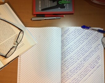 Slant Ruled Paper - Etsy