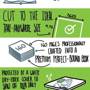 Kross Paper Slant-ruled Notebook - Etsy