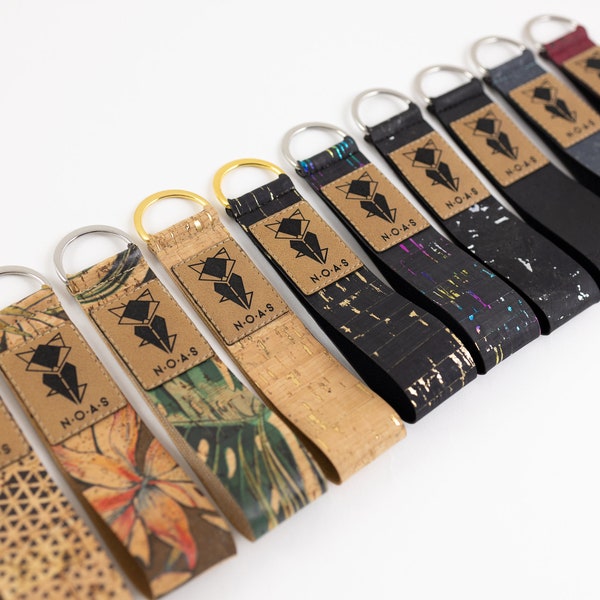 Cork Keychain - Etsy
