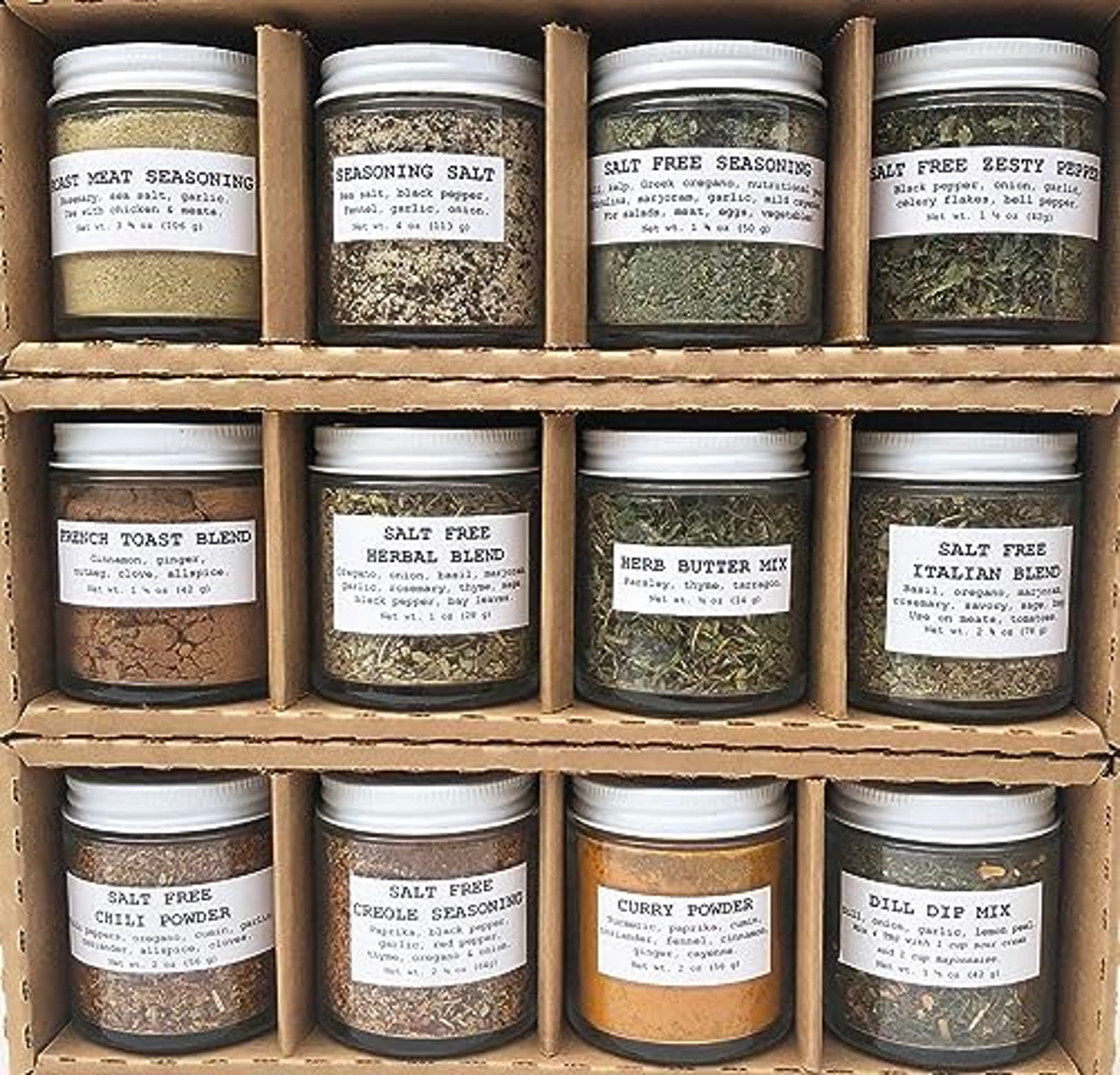 12 Pack Gift Set of Smoke Camp Crafts Culinary Blends - Chef's Gift Set ...