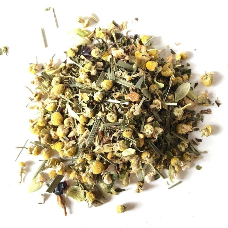 Herbal Tea Gift Set 10-pack 10 Sample Sized Jars With Tea - Etsy