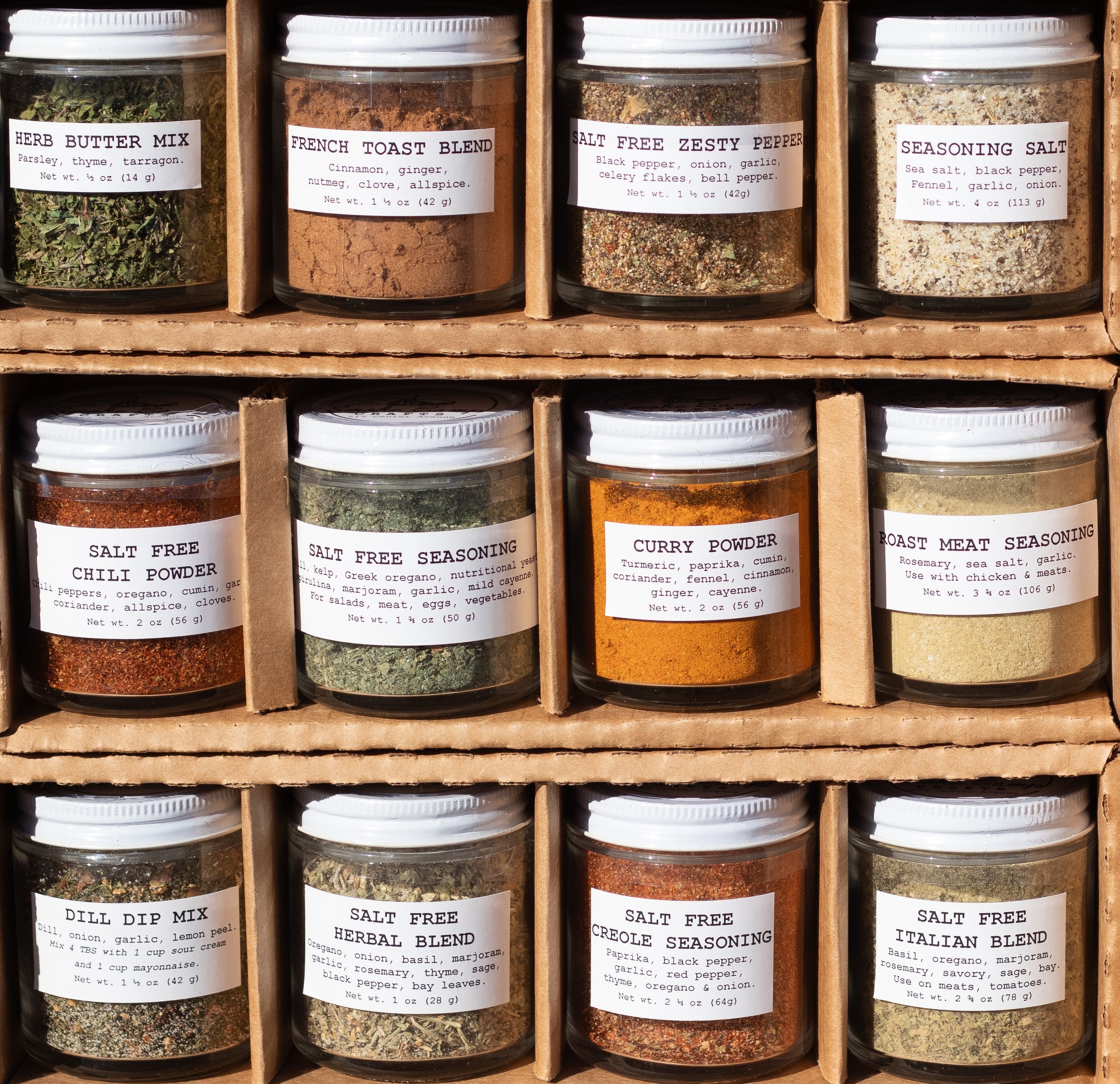 12 Pack Gift Set of Smoke Camp Crafts Culinary Blends - Chef's Gift Set ...
