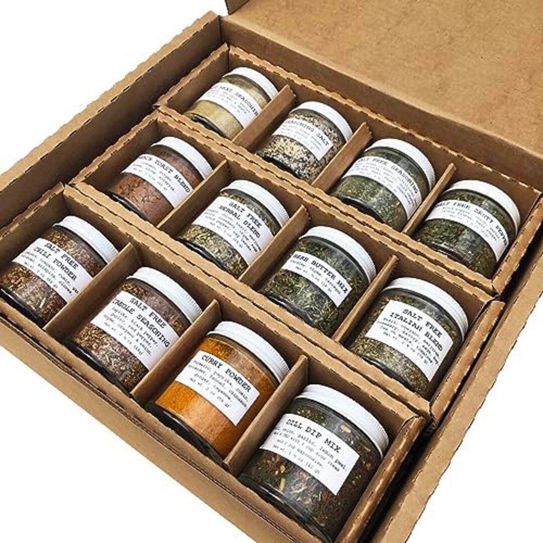 12 Pack Gift Set of Smoke Camp Crafts Culinary Blends Chef's Gift Set ...