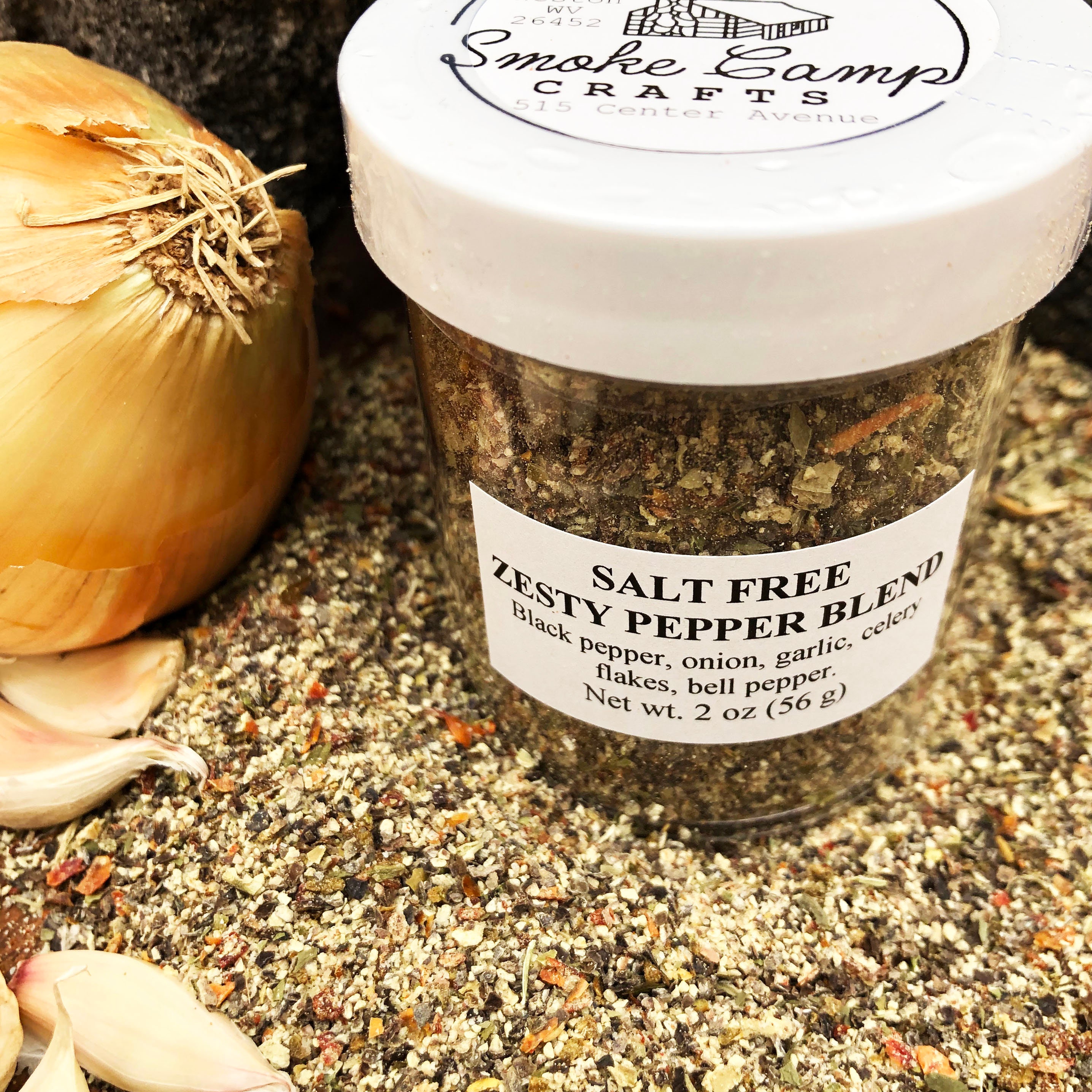 Salt Free Zesty Pepper 2 oz Seasoning Spice Blend Black | Etsy