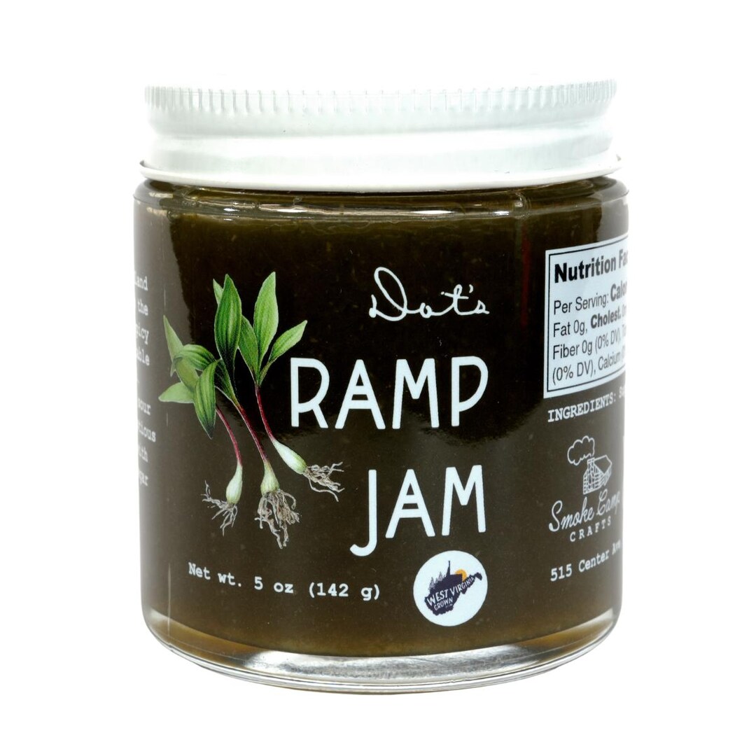 Ramp Jam - Wild Leek Jam - 5 Oz Jar - an Appalachian Delight by Smoke ...