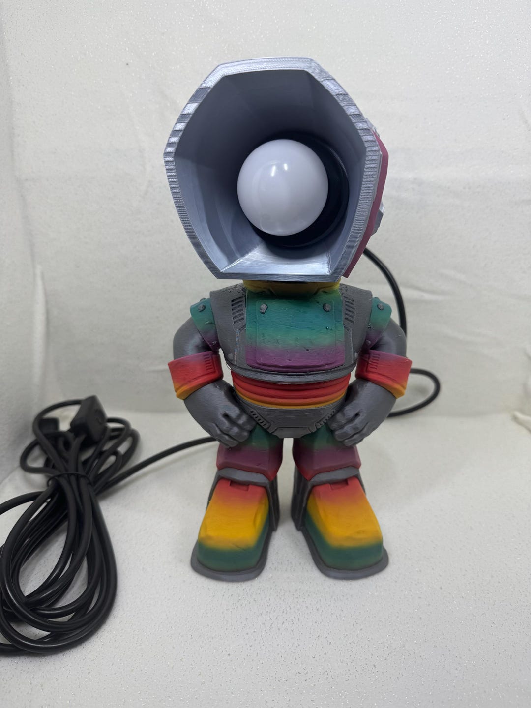 Mecha Rainbow Robot Lamp - Etsy
