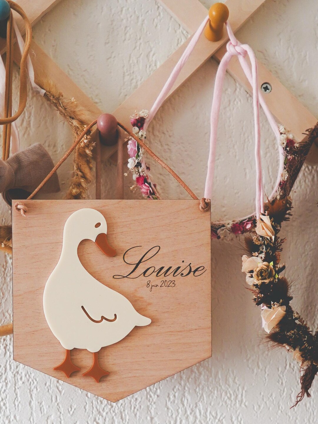 Nursery Duck Wall Decor for Girl’s and Boy’s Romm, Baby - Etsy
