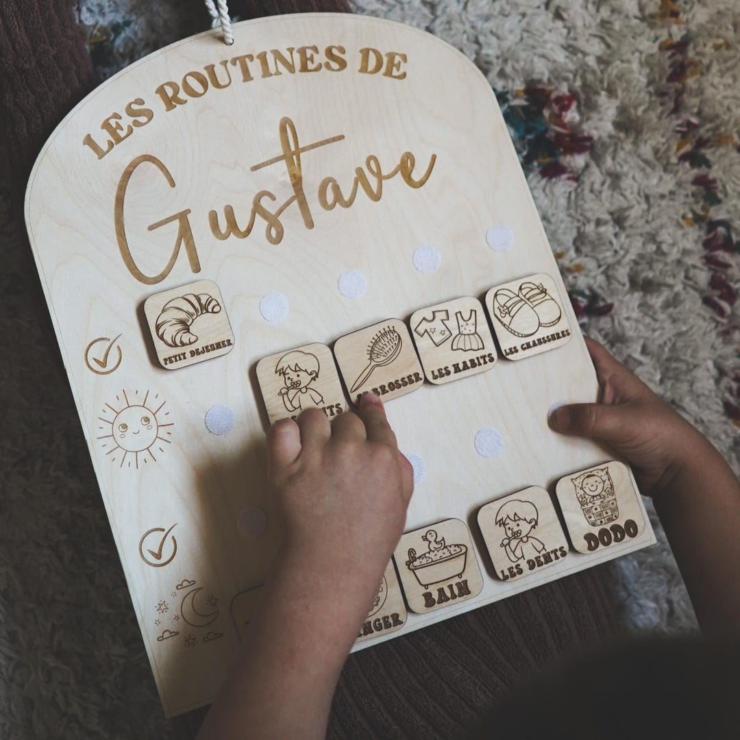 Tableau De Routines Responsabilités Enfant - Tableau Rentrée ...