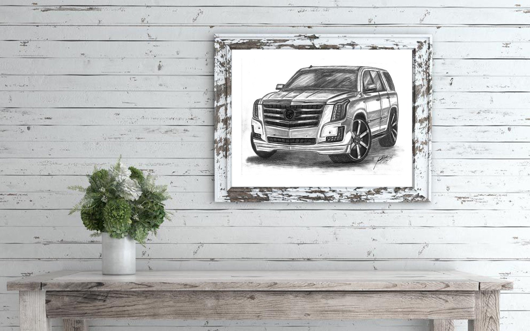Cadillac Digital Download File, Decor Digital Home Decor Wall Art, fine ...