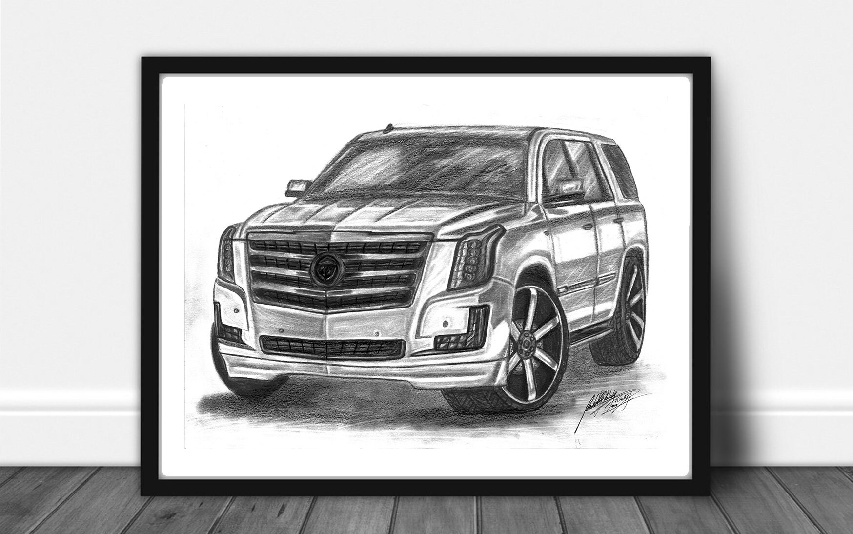 Cadillac Digital Download File, Decor Digital Home Decor Wall Art, fine ...