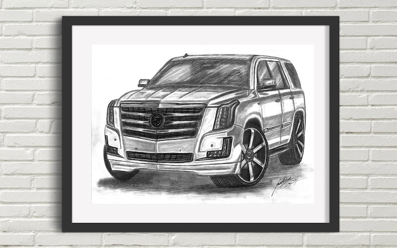 Cadillac Digital Download File, Decor Digital Home Decor Wall Art, fine ...