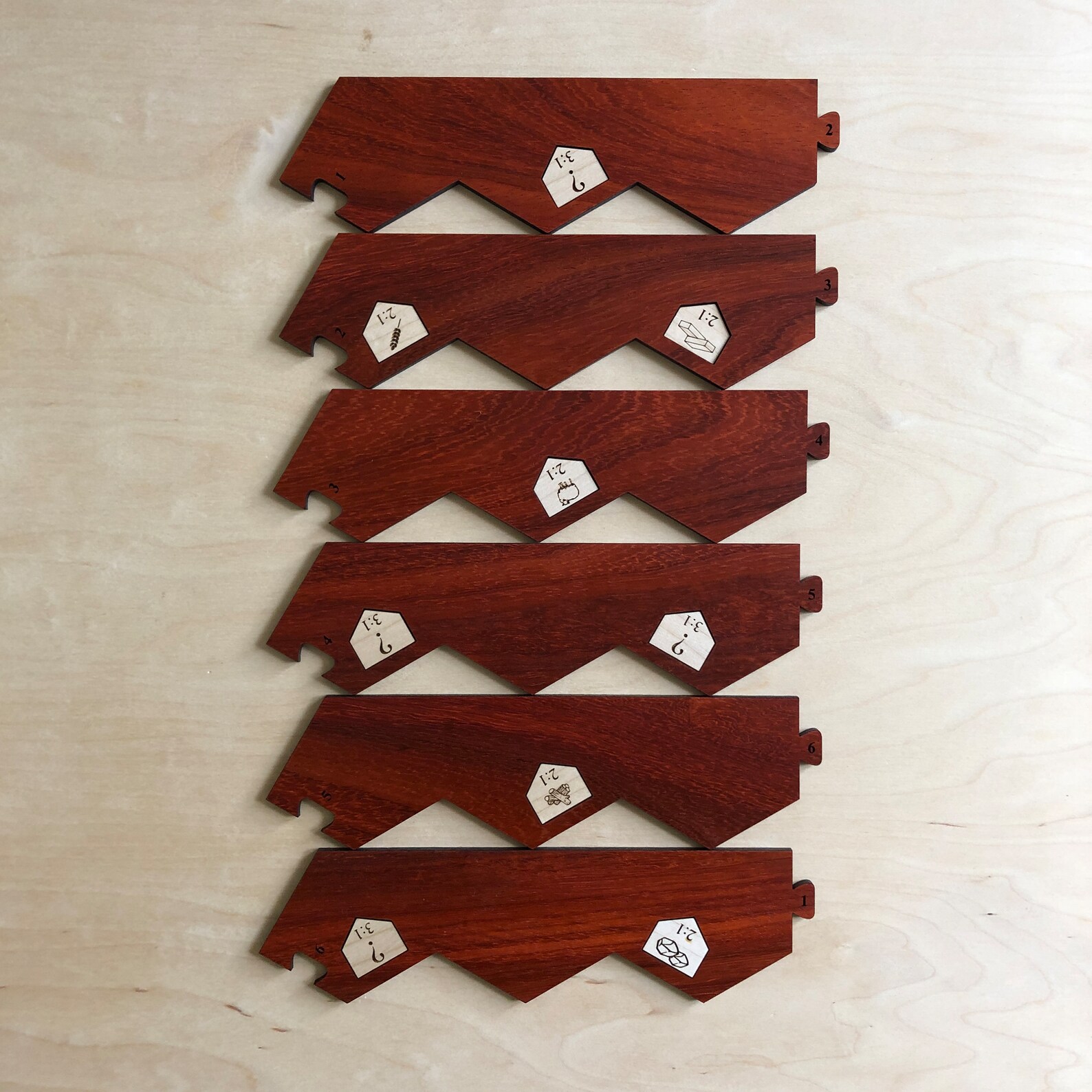 Catan Border Upgrade Hardwood Border Pieces for Settlers of - Etsy