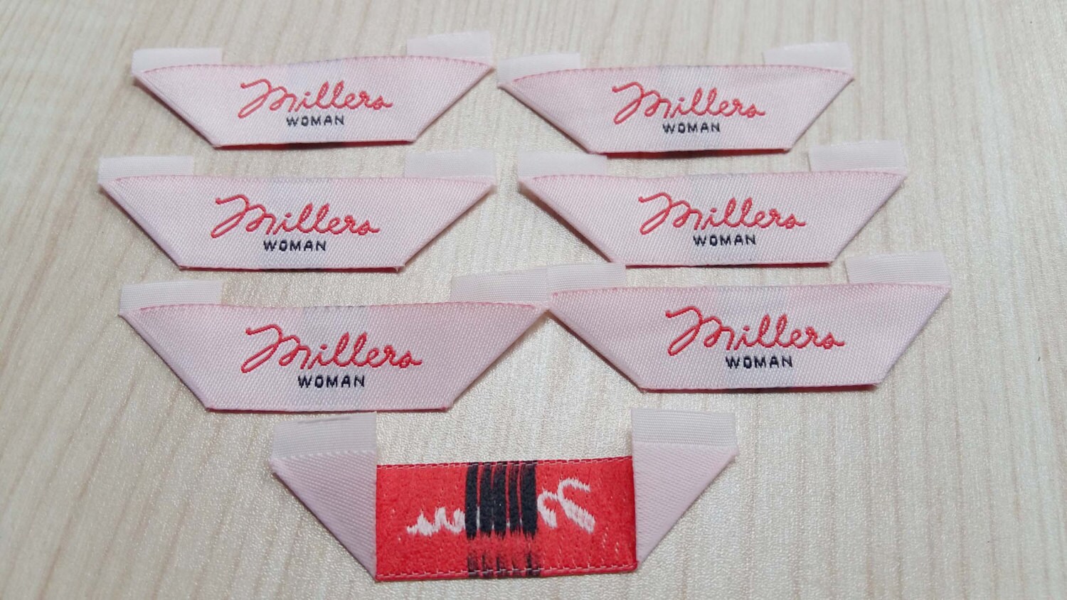 5000 Pieces Triangle Fold Woven Label, the Collar Tag, Oblique Fold ...