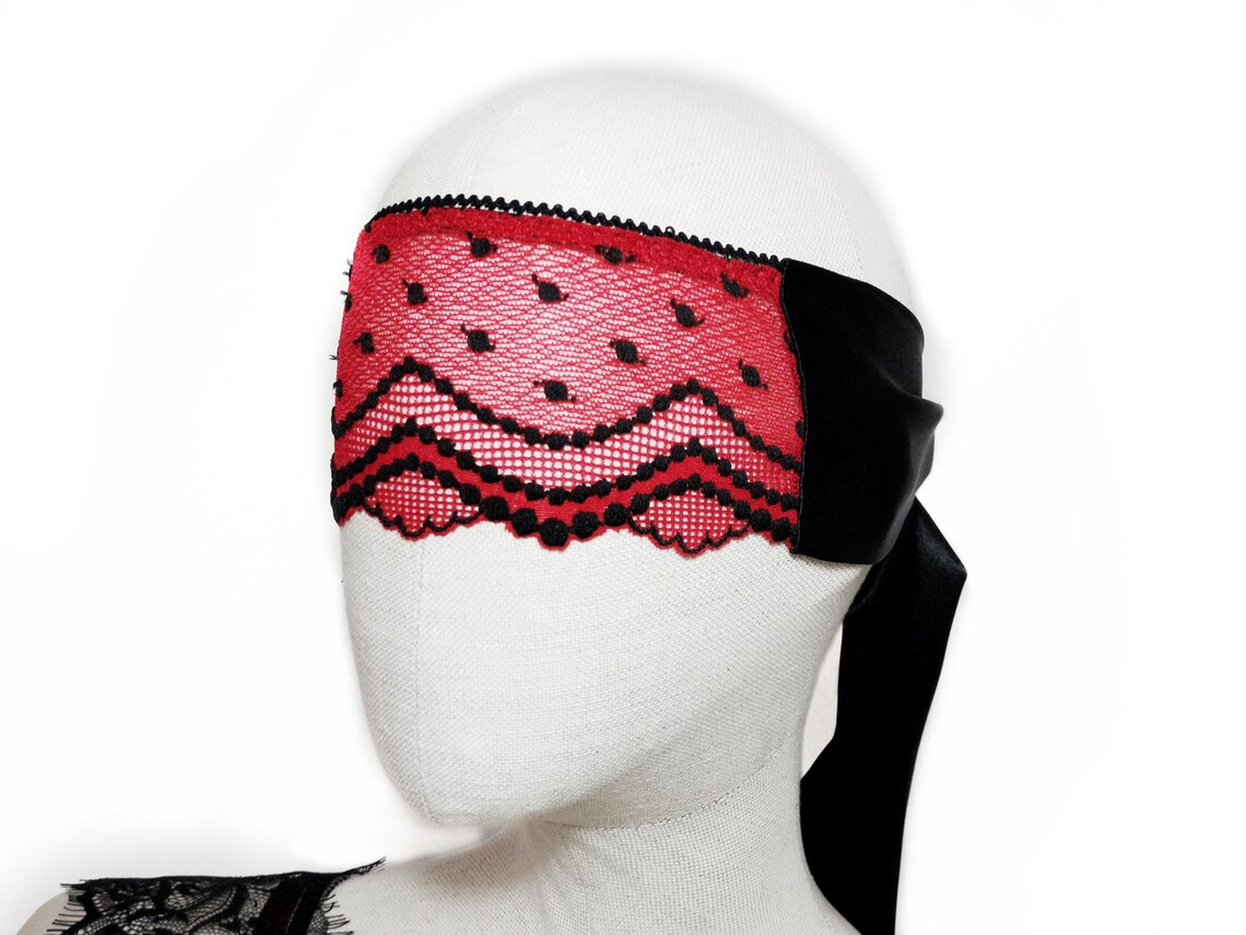 Sexy Lingerie Mask Blindfold Mask Lace Eye Mask Fetish Etsy