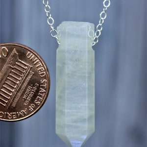 Moonstone Necklace, Moonstone Point Necklace, June Birthstone, Raw ...