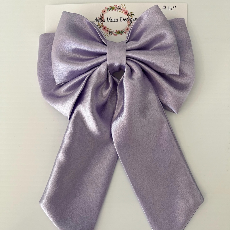 Large Purple Bows - Etsy